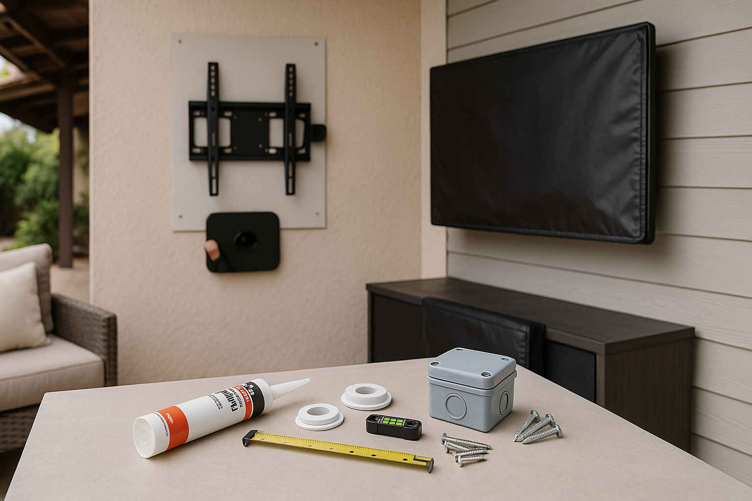 The Complete Guide to Setting up a TV Outdoors