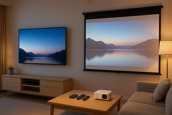 Projector or TV? Compare Big-Screen Options for Your Living Room