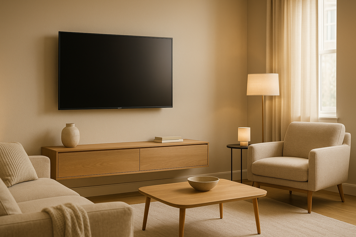 Big Screen, Small Space: Clever Layout Hacks for Small Living Rooms