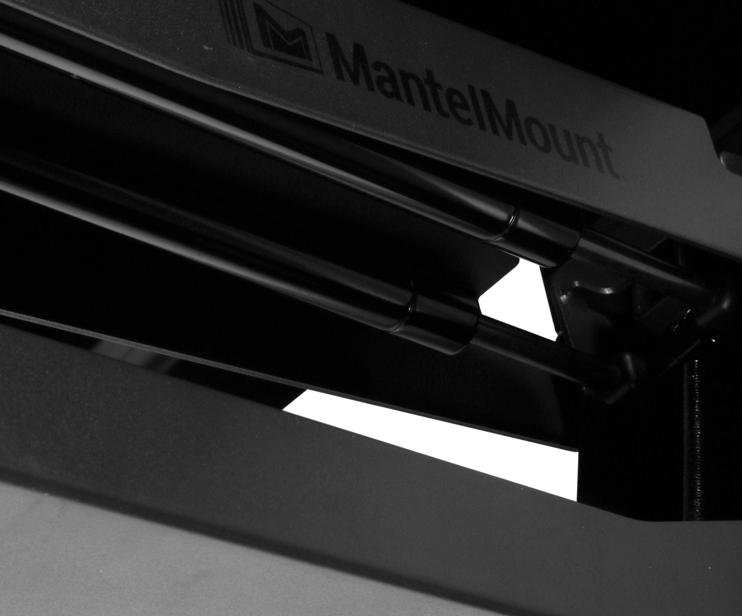 MantelMount MM540 Above Fireplace Pull Down TV Mount