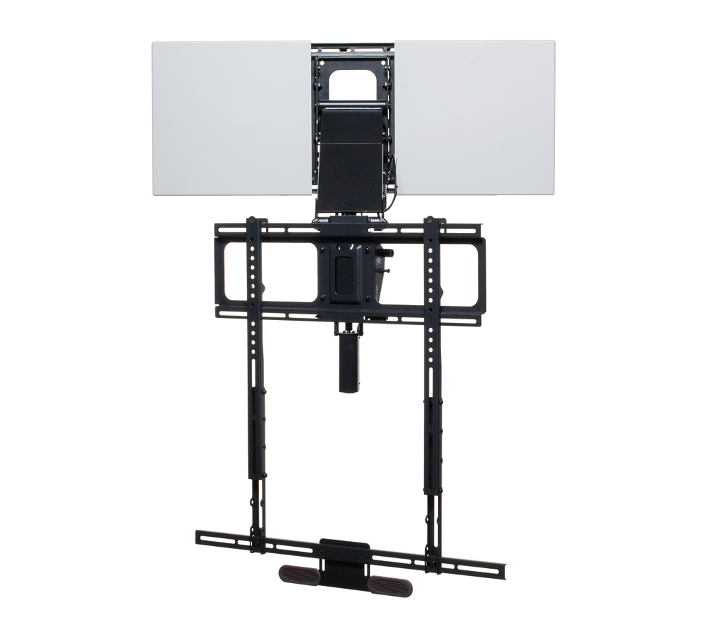 MM815 Motorized Drop Down & Swivel Above Fireplace TV Mount