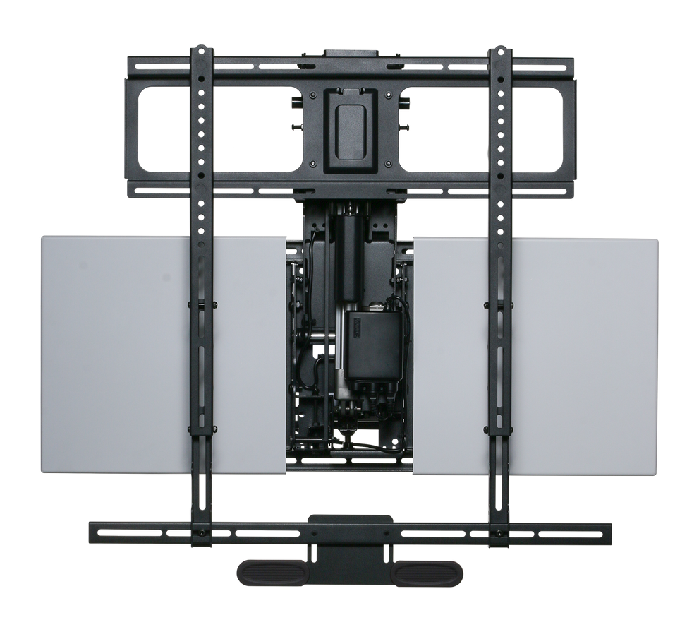 MM815 Motorized Drop Down & Swivel Above Fireplace TV Mount