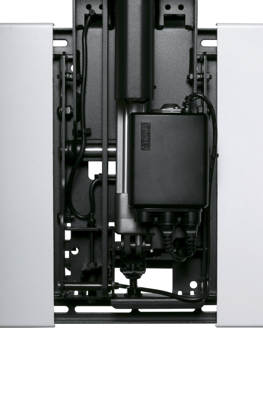 MM815 Motorized Drop Down & Swivel Above Fireplace TV Mount