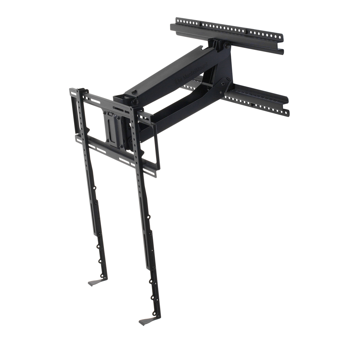 The Perfect Pull Down TV Mount Above Your Fireplace