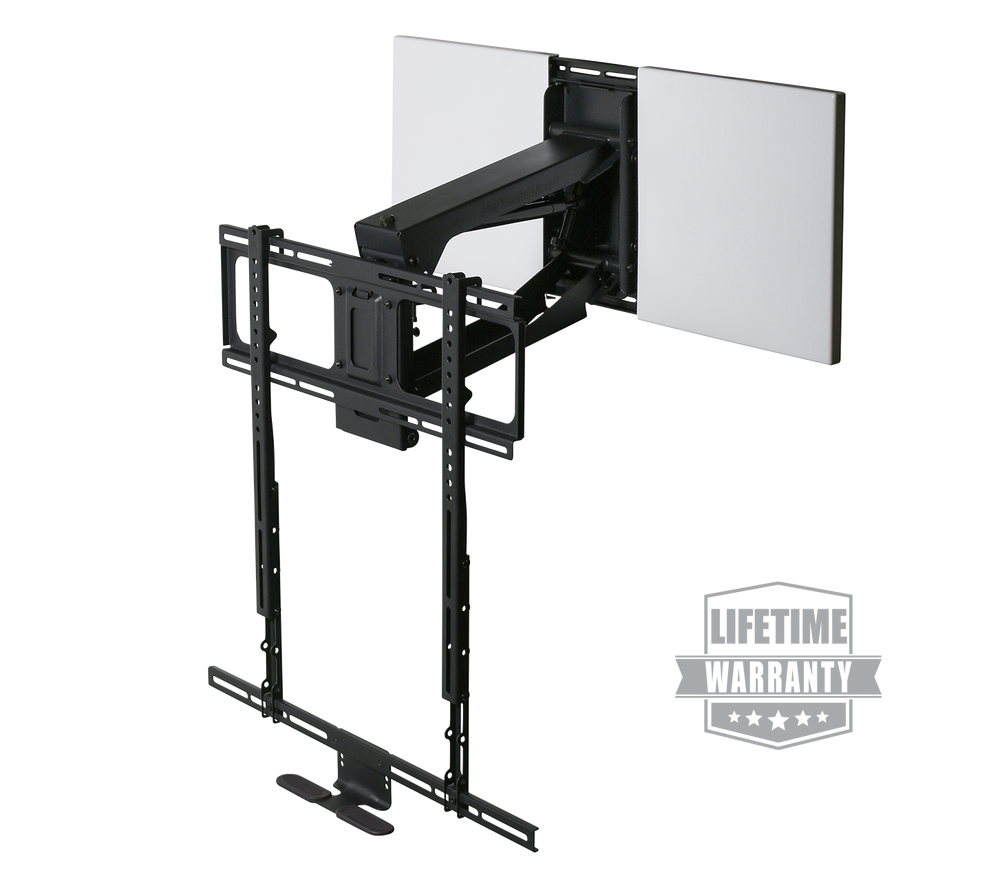 MantelMount MM540 Above Fireplace Pull Down TV Mount