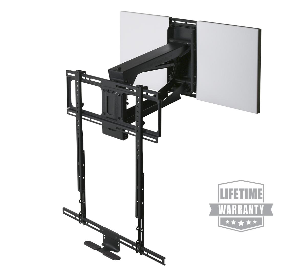 MantelMount MM700 Above Fireplace Pull Down TV Mount