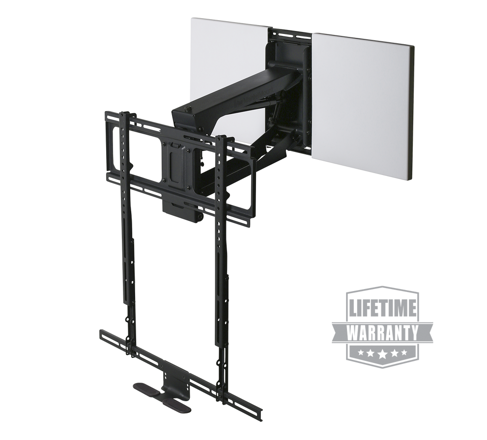 MantelMount MM700 Above Fireplace Pull Down TV Mount